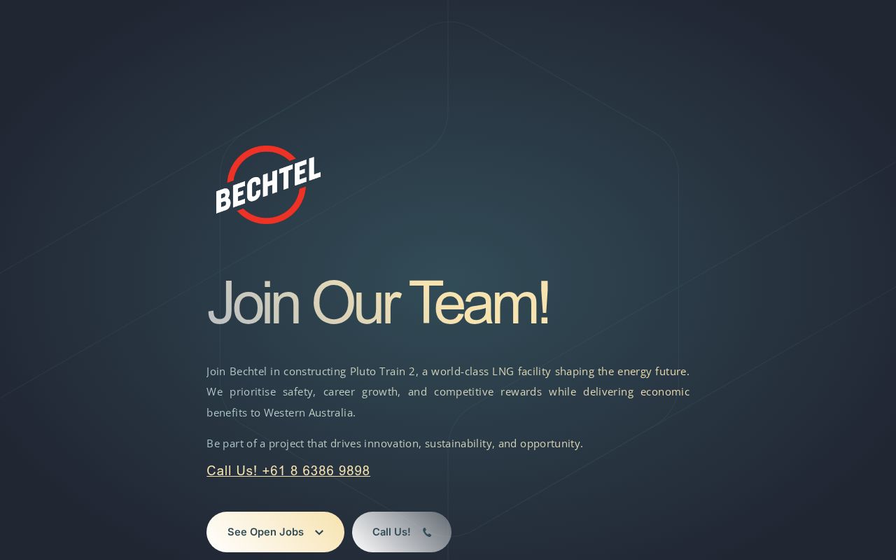 Bechtel is Hiring!